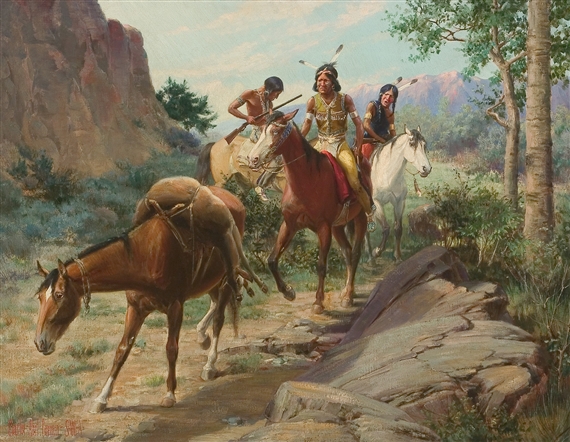 Charles Abel Corwin | A Successful Hunt | MutualArt