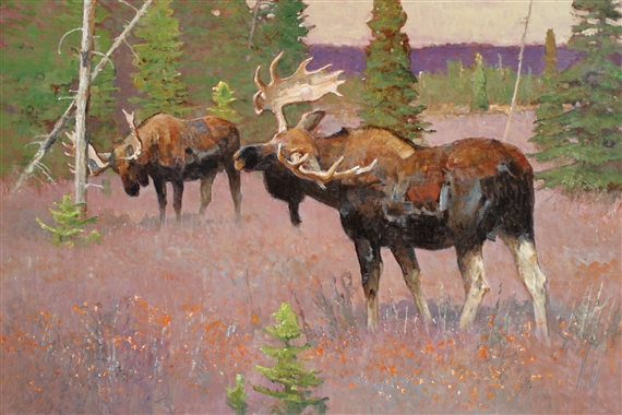 Bob Kuhn | Saber Rattling | MutualArt