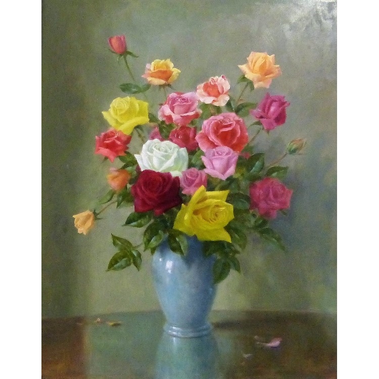 Walter Goodin | Flower painting | MutualArt