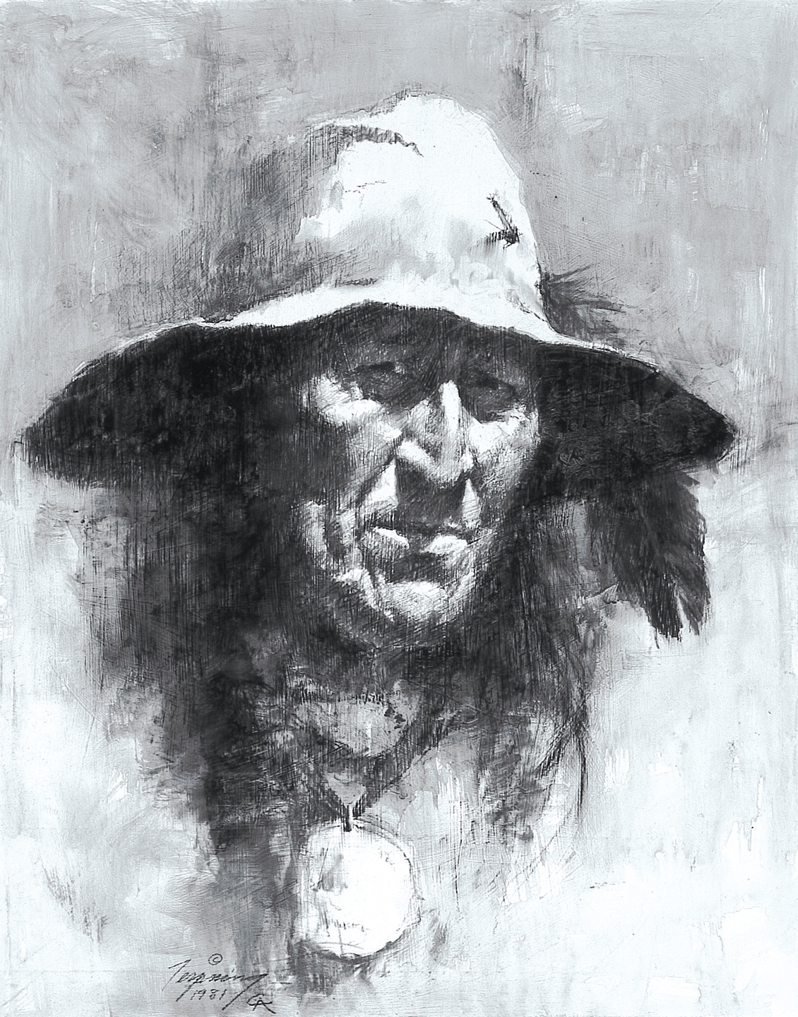 Howard Terpning | Crow Brave | MutualArt