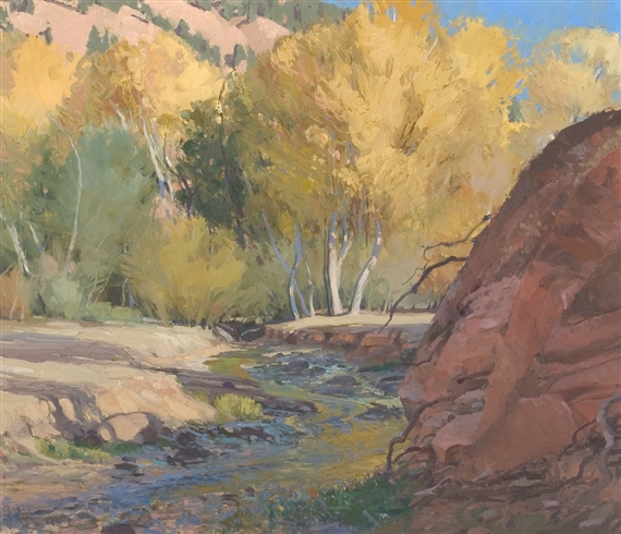 Len Chmiel | Desert Wellspring with Watercress (2007) | MutualArt