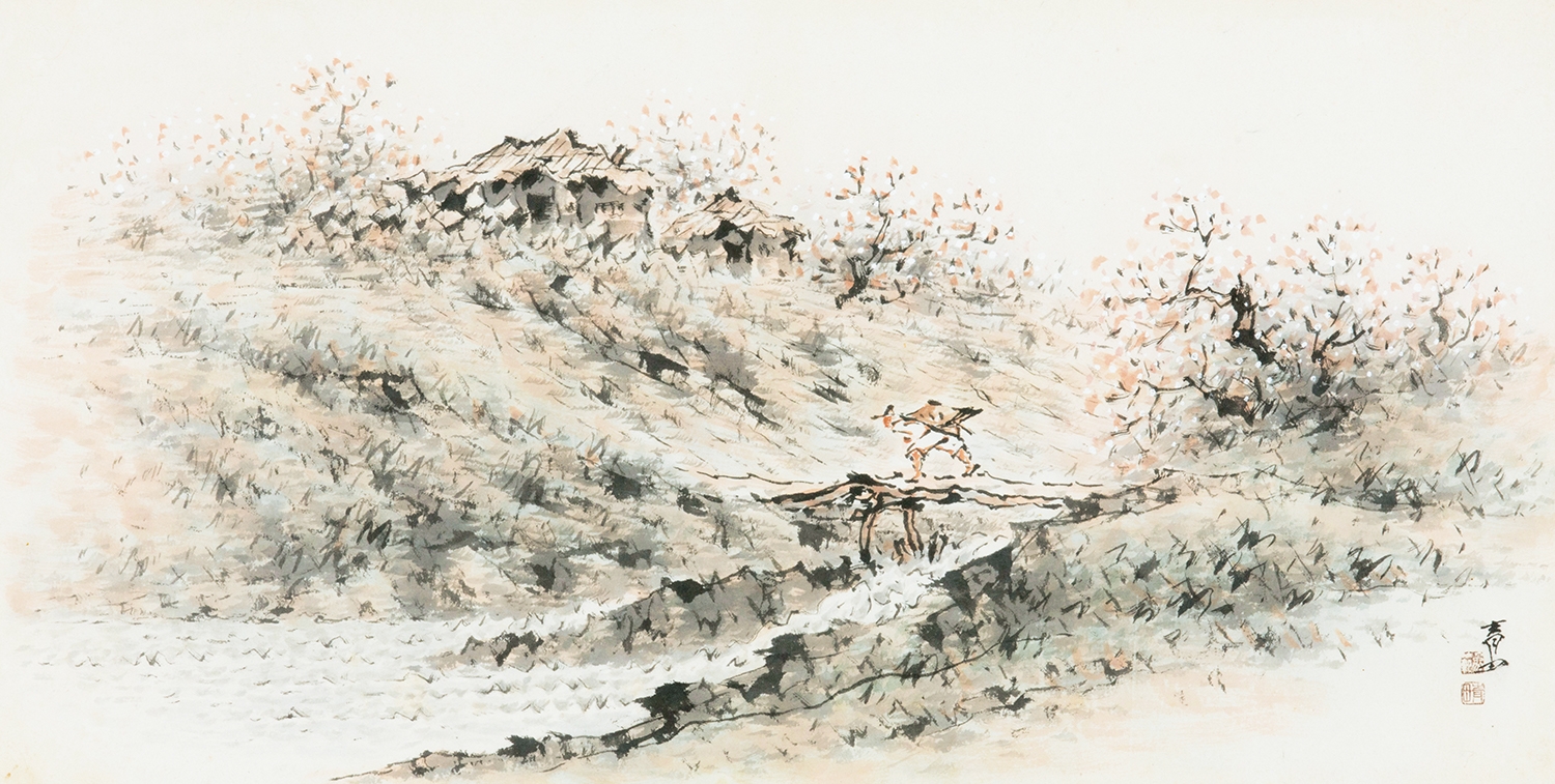 Lee Sang-Beom | Spring Landscape | MutualArt