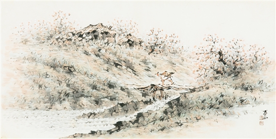 Lee Sang-Beom | Spring Landscape | MutualArt