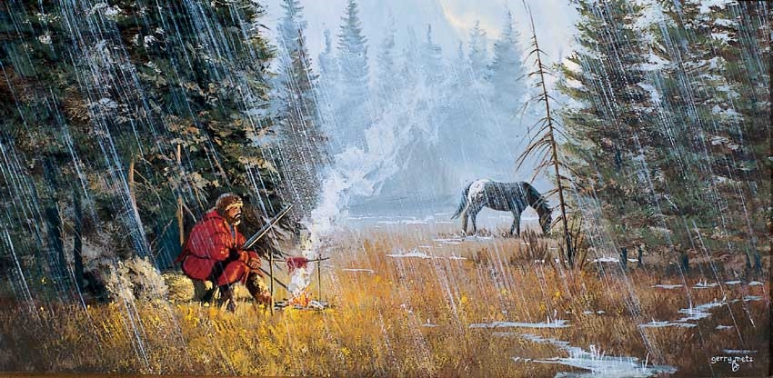 Gerry Metz | Teton Trappers | MutualArt
