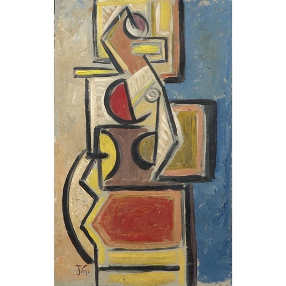 European School, 20th Century | Cubist Composition | MutualArt