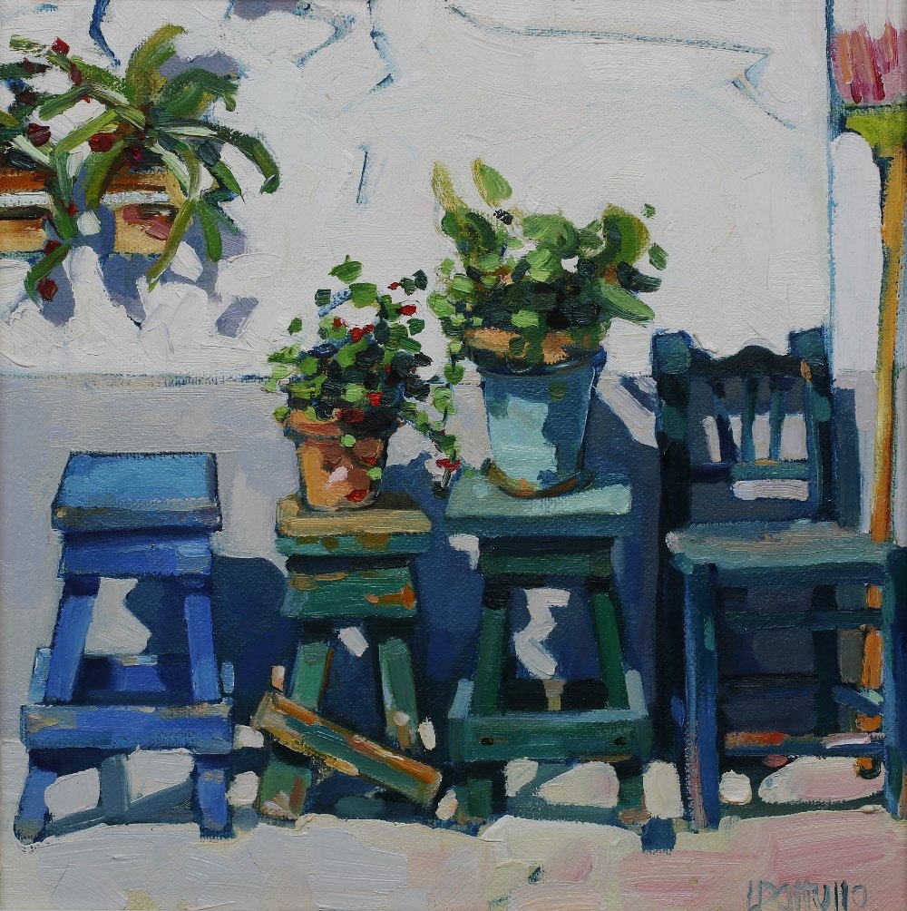 Lin Pattullo | Courtyard Corner Portugal | MutualArt