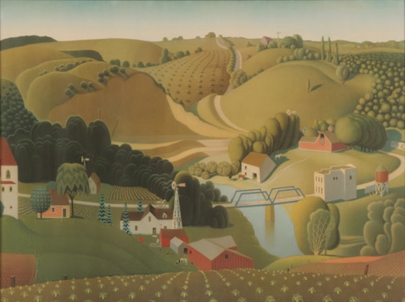Artworks of Grant Wood (American, 1892 - 1942)
