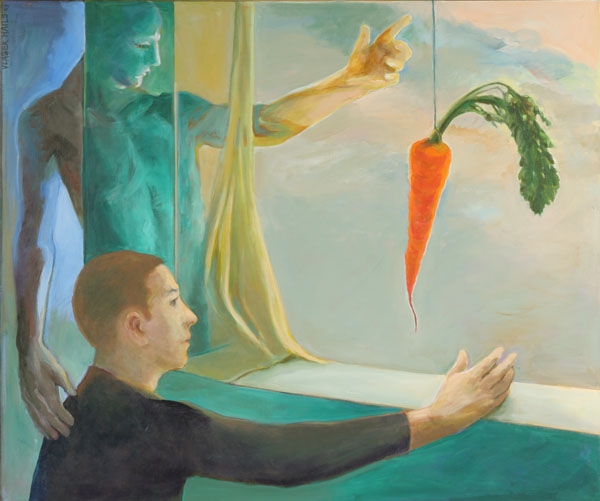 Doris Vlasek-Hails | The Carrot surrealist figural composition (2003 ...