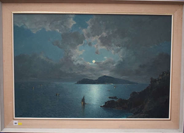 Ensel Salvi | View of Naples | MutualArt