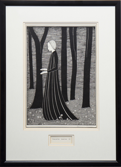 Hannah Frank | WOMAN AND TREES | MutualArt