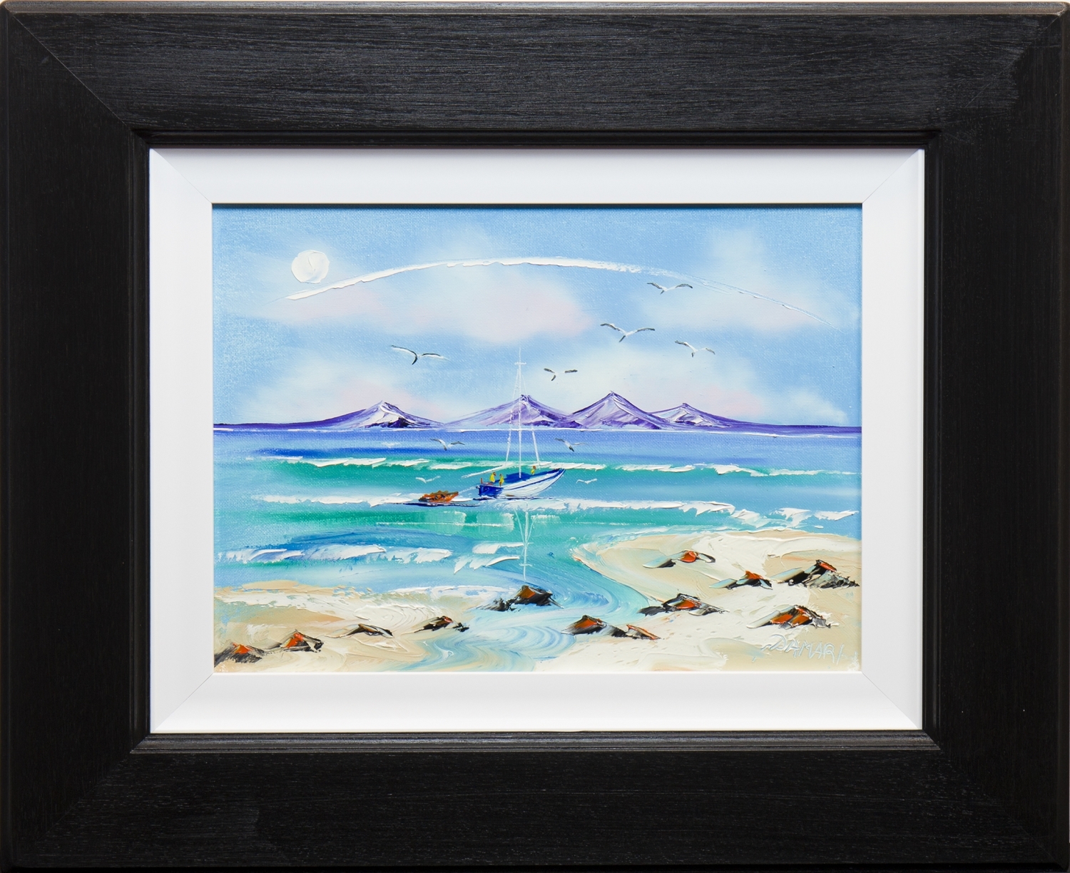 John Damari | SAILING AT THE MINCH FROM CAIRNBAN HILLS, ARGYLL | MutualArt