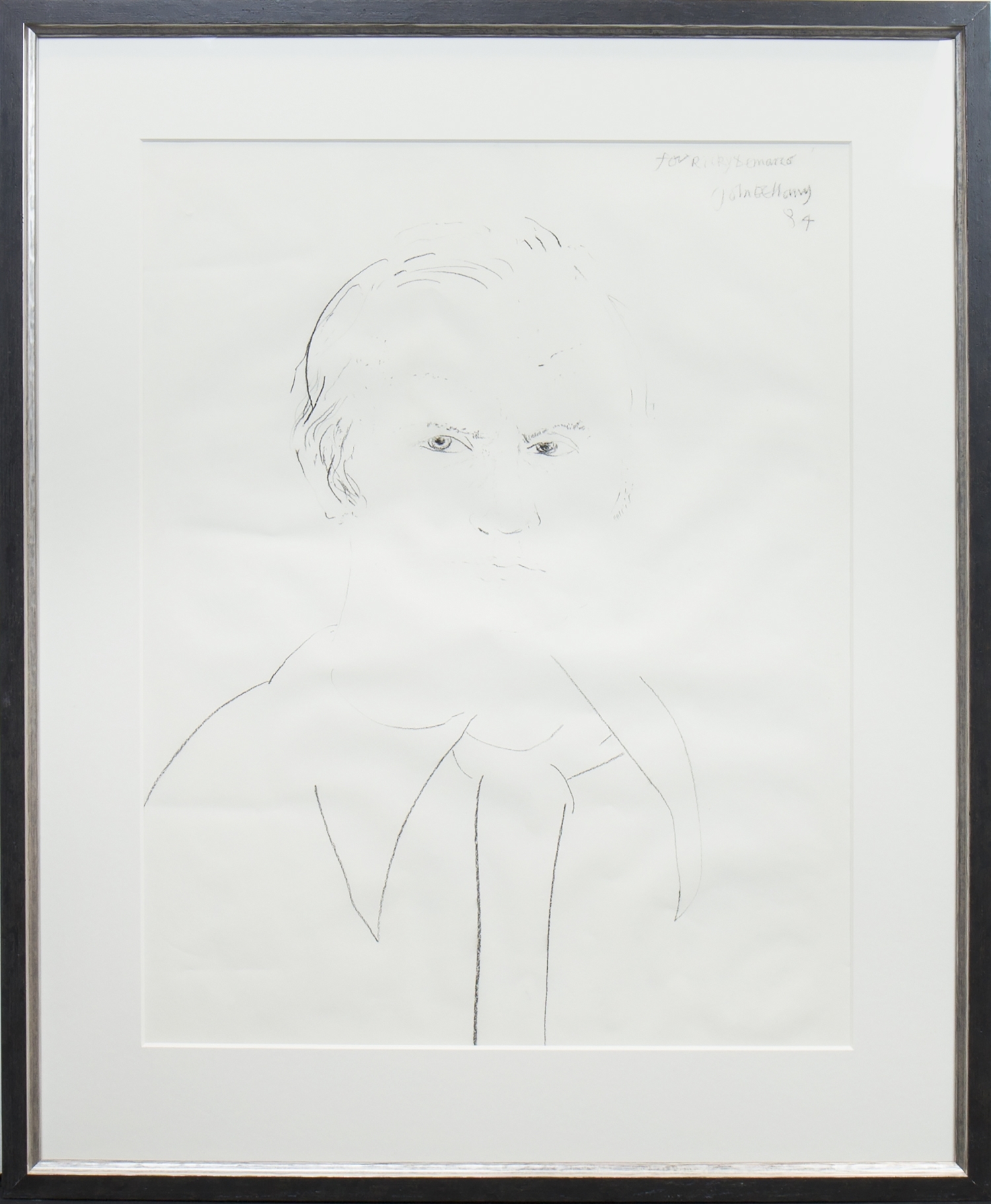 John Bellany | PORTRAIT OF RICKY DEMARCO (1984) | MutualArt