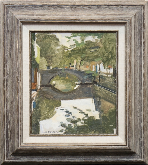 Ken Howard | A DUTCH CANAL | MutualArt