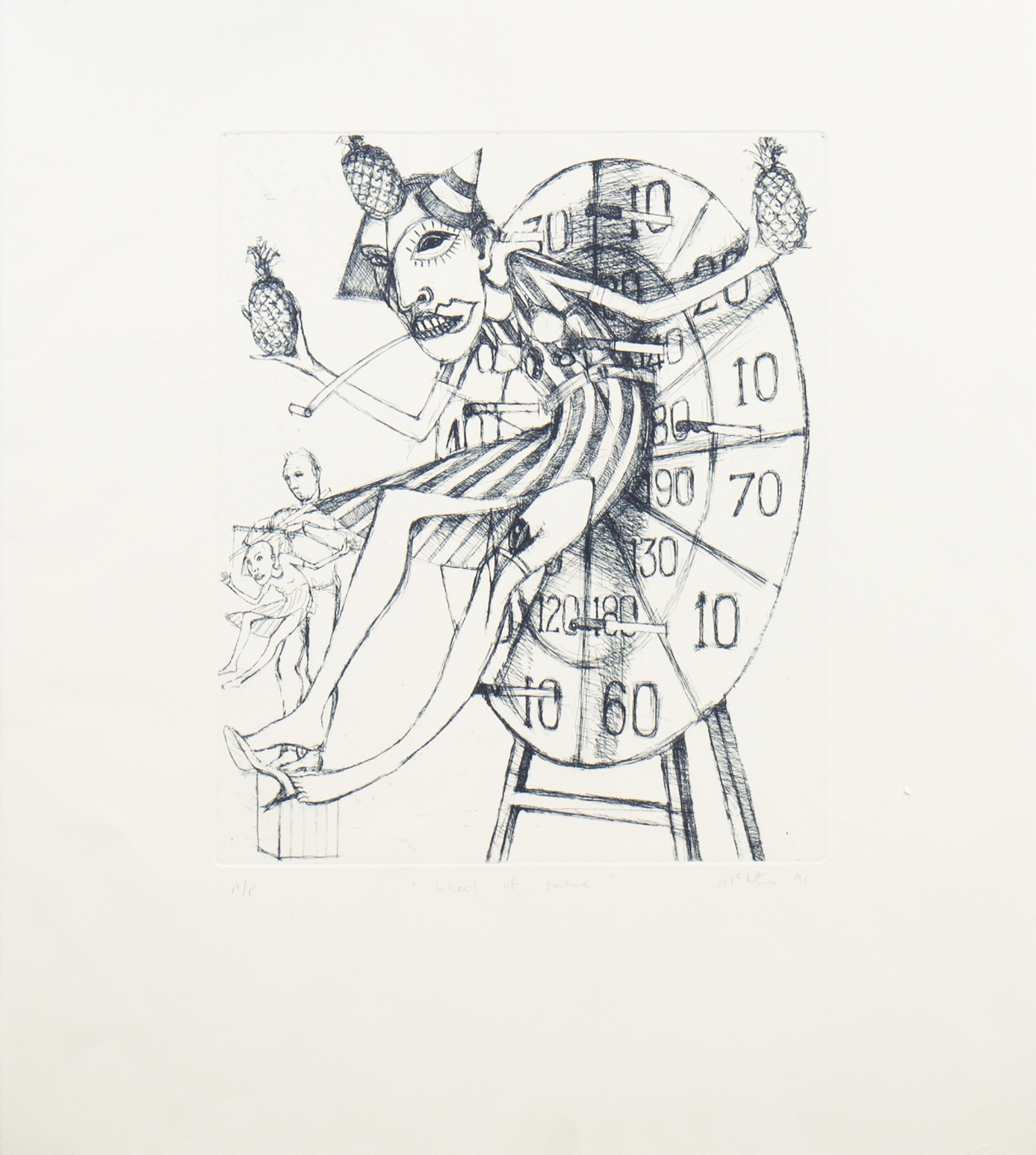 Keith McIntyre | WHEEL OF FORTUNE (1991) | MutualArt