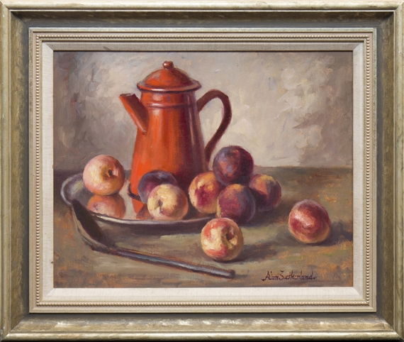 Alan Sutherland | THE RED COFFEE POT | MutualArt