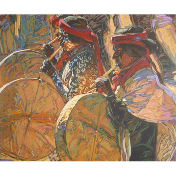 George Carlson | Ancient Sounds (1989) | MutualArt