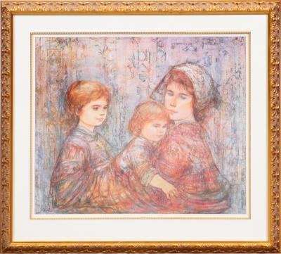 Artworks of Edna Hibel (American, 1917 - 2014)