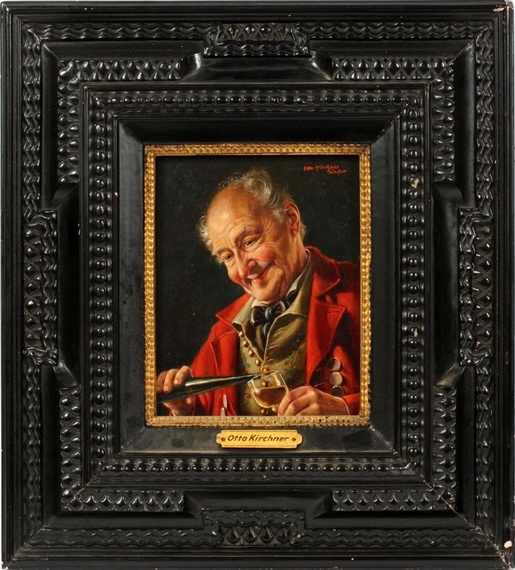 Otto Kirchner | MAN WITH BEER GLASS | MutualArt