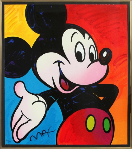 Peter Max | Mickey mouse | MutualArt