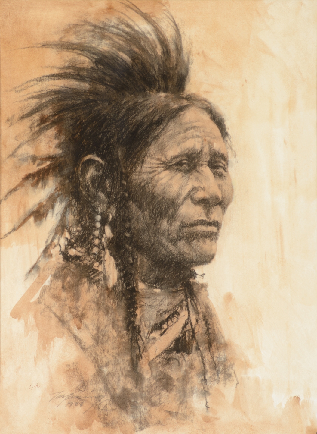 Howard Terpning | Crow Brave | MutualArt