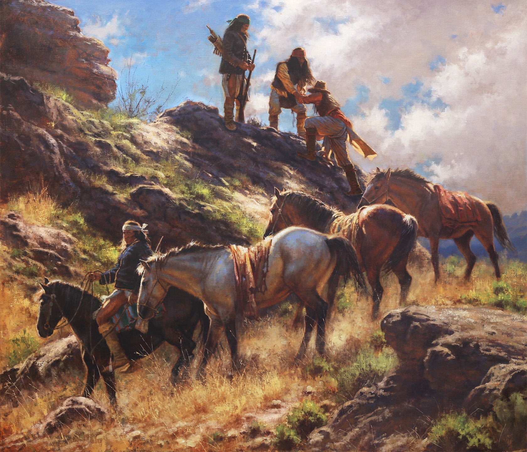 Don Oelze | Kids, Colts and Copper Kettles (2021) | MutualArt