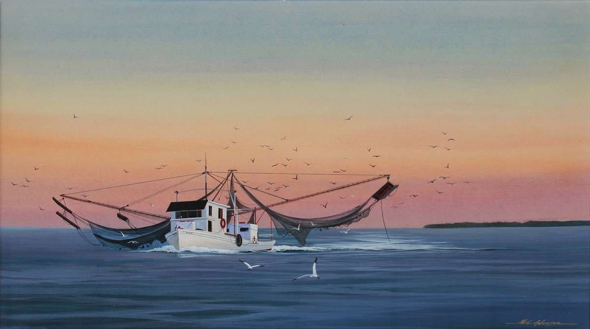 Neil Adamson | Shrimp Trawler | MutualArt