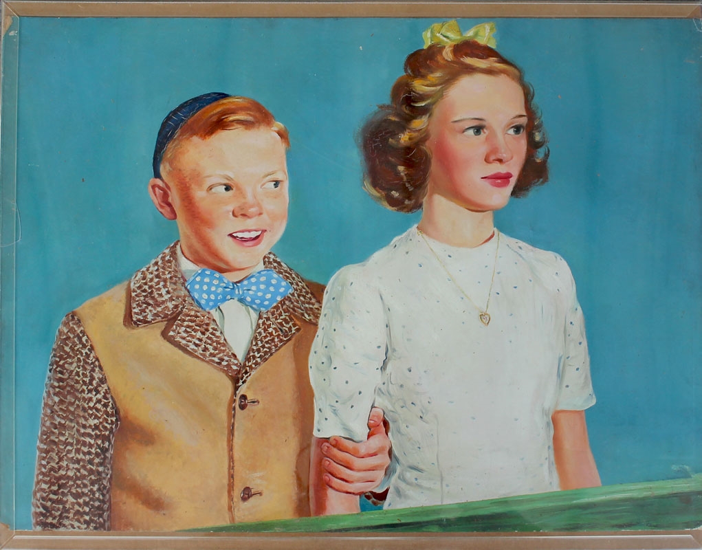 Fay Davis Prout | Young Boy and Girl | MutualArt