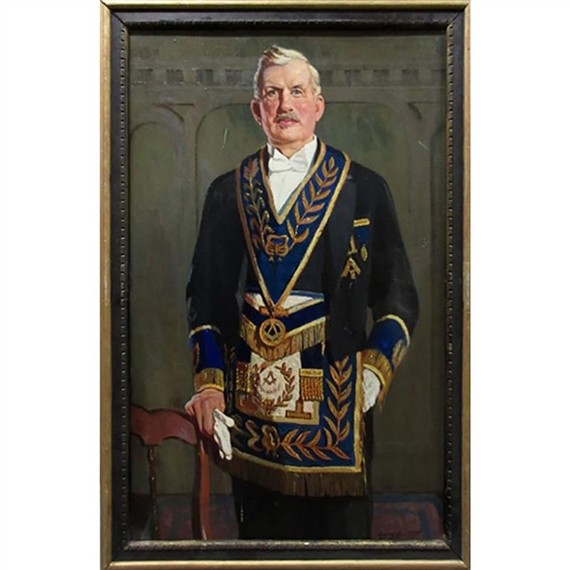 Harry Britton | Portrait of a Mason | MutualArt