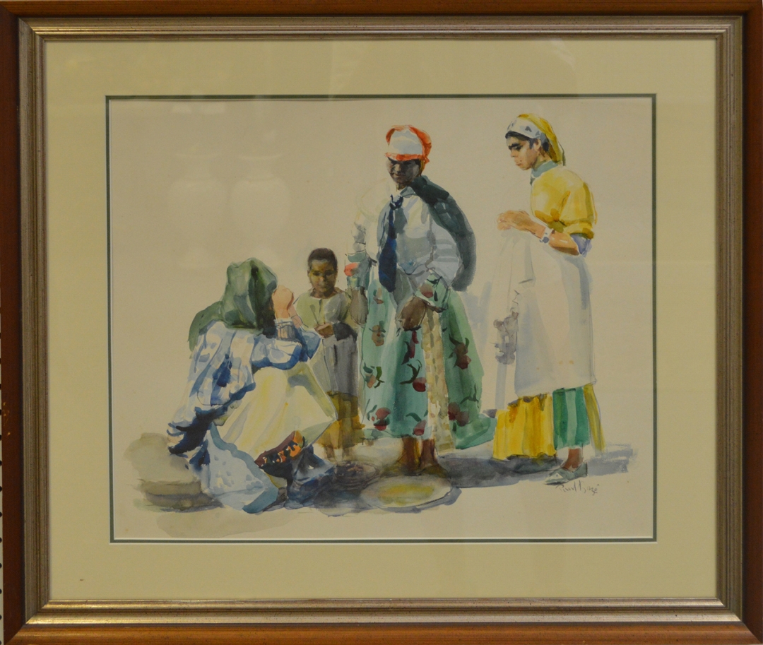 Paul Baze | Women In Native Dress | MutualArt