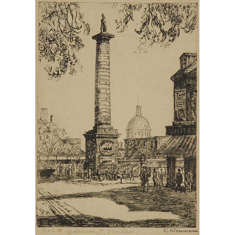 Ernst Neumann | NELSON MONUMENT, MONTREAL | MutualArt