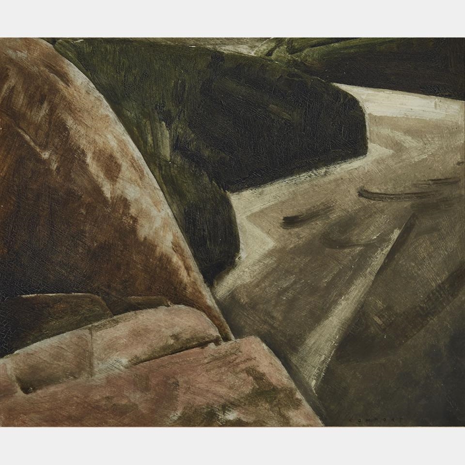 Charles Comfort | A Lake | MutualArt