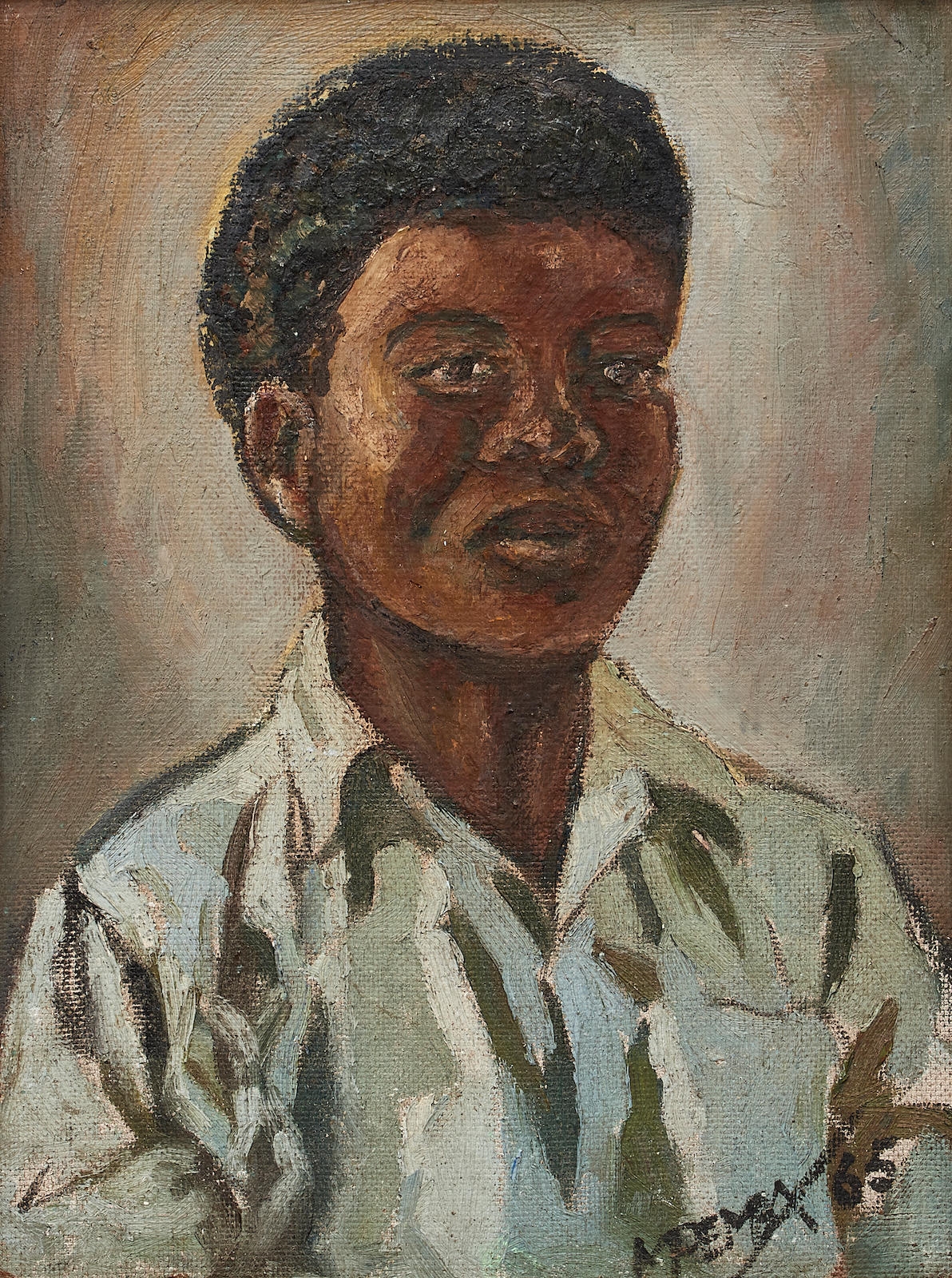 George Pemba | Portrait of a boy (1965) | MutualArt
