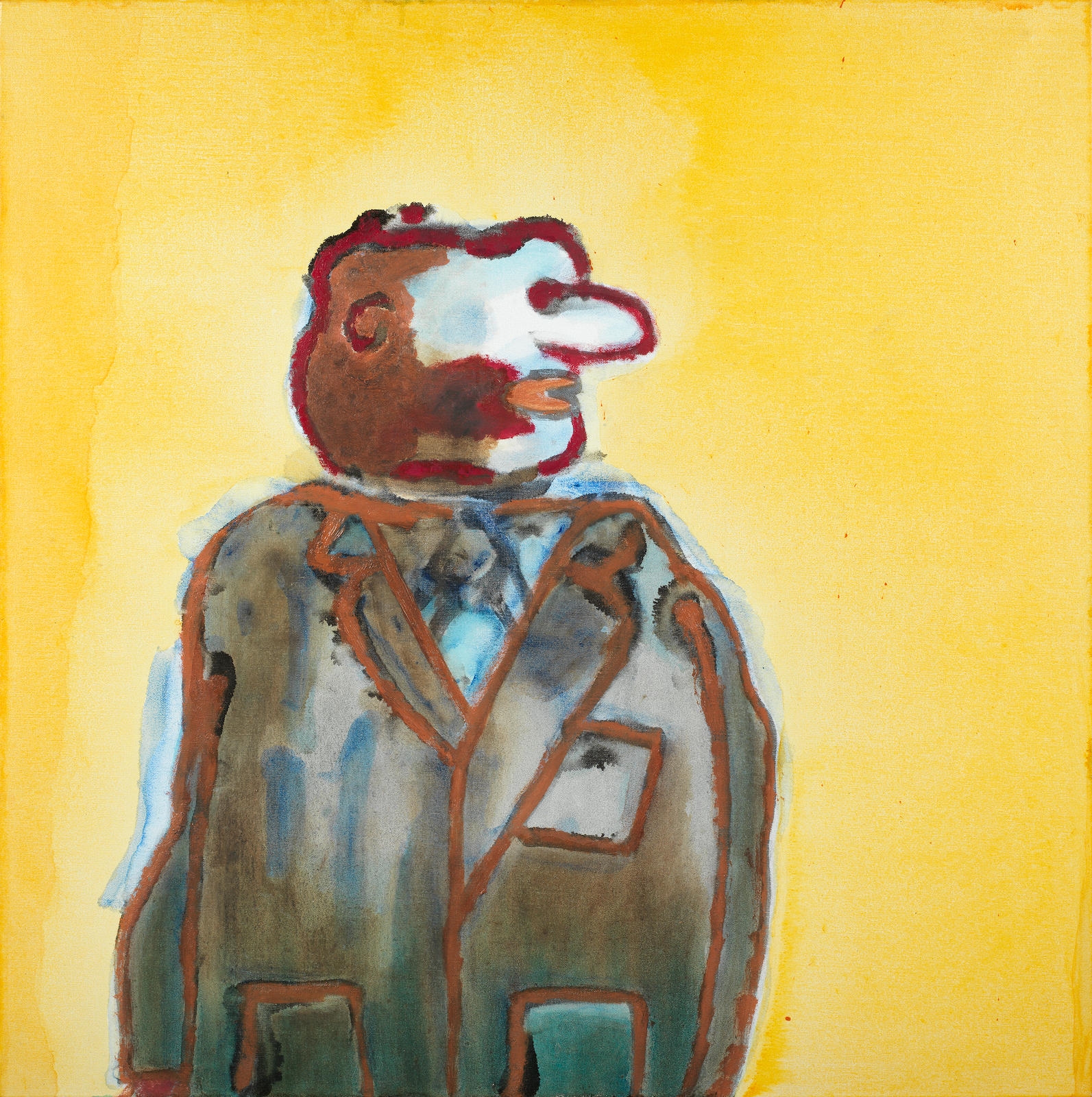 Robert Hodgins | Man in Rumpled Suit (2005) | MutualArt