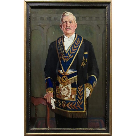 Harry Britton | Portrait of a Mason | MutualArt