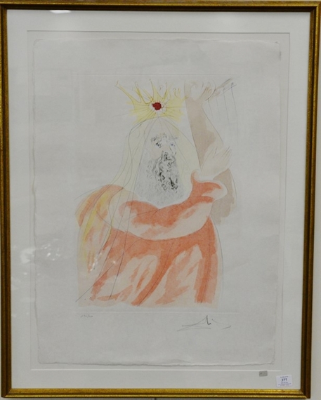 Salvador Dalí | King David from our Historical Heritage Portfolio ...