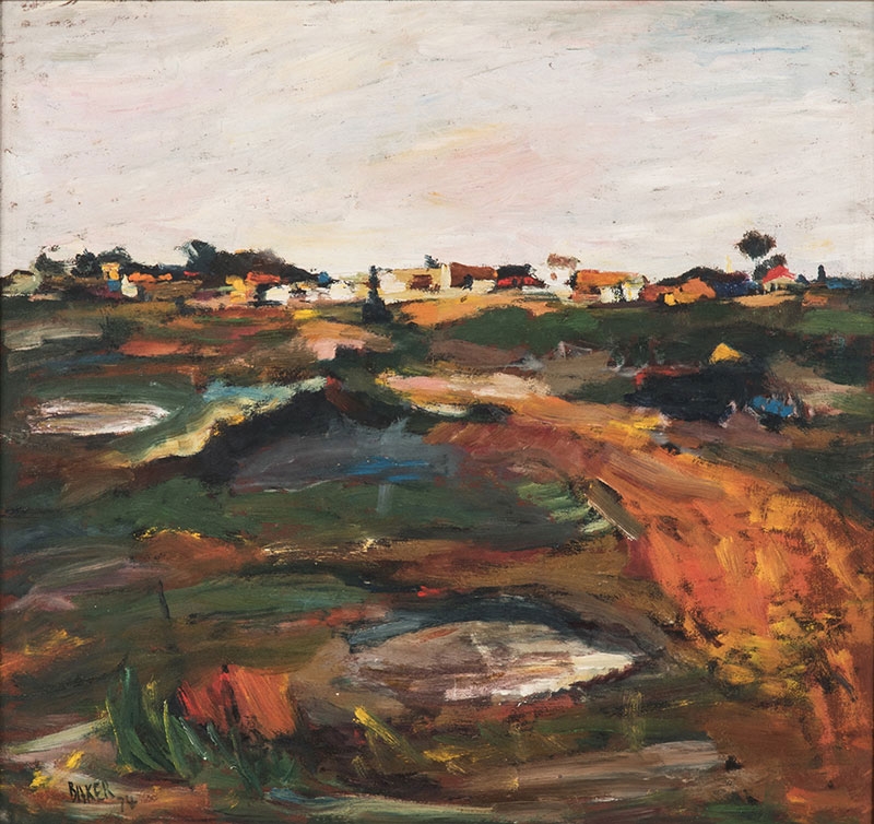 Kenneth Baker | ABSTRACT LANDSCAPE (1974) | MutualArt