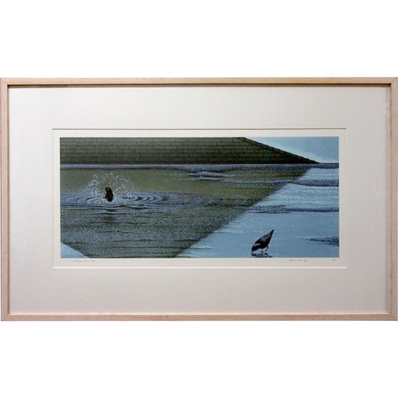 Jeremy Smith | Starlings on a Roof (1983) | MutualArt