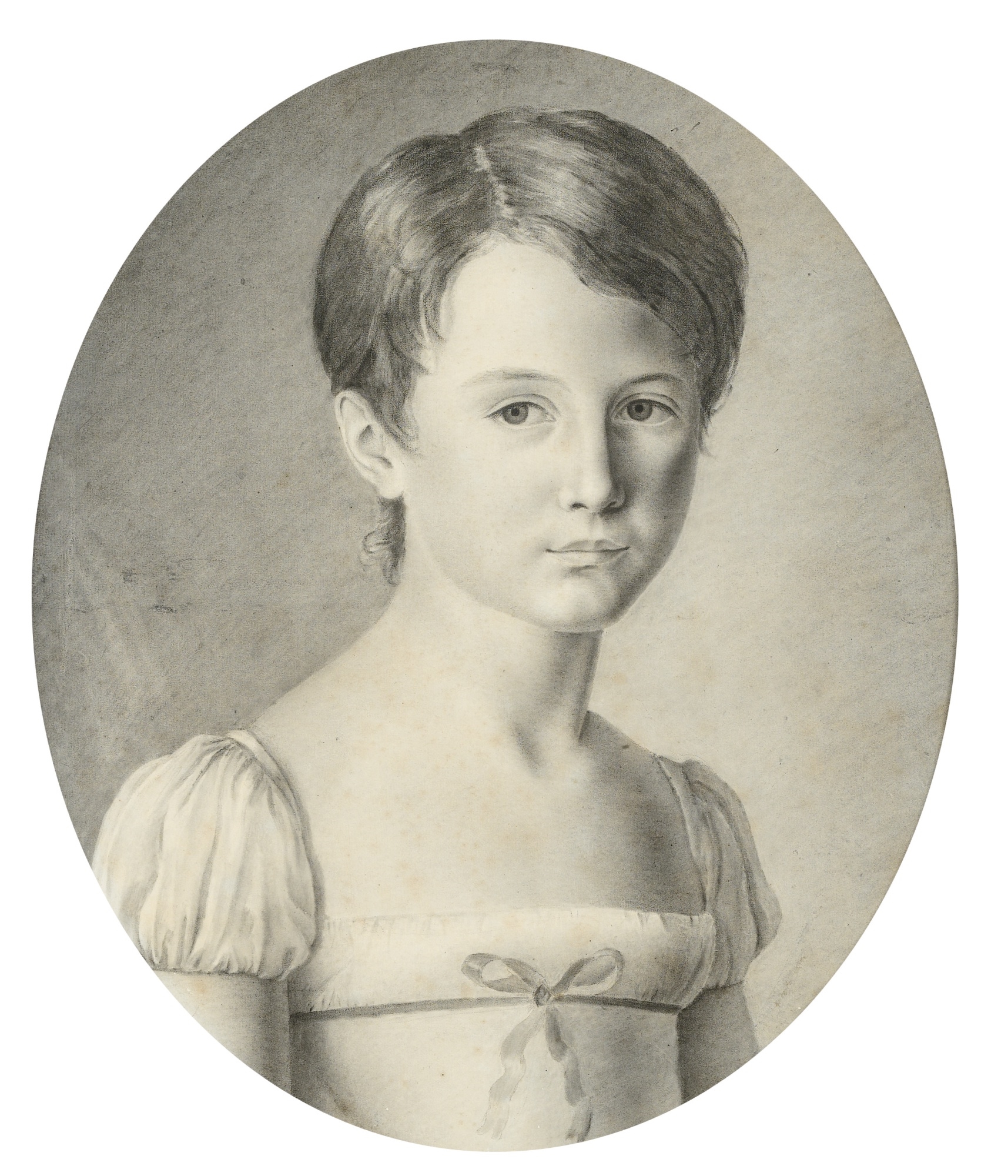 French School, 19th Century | Portrait of Marie-Joséphine Souham ...