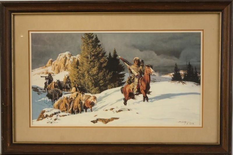 Frank McCarthy | Comanche War Trail (1985) | MutualArt
