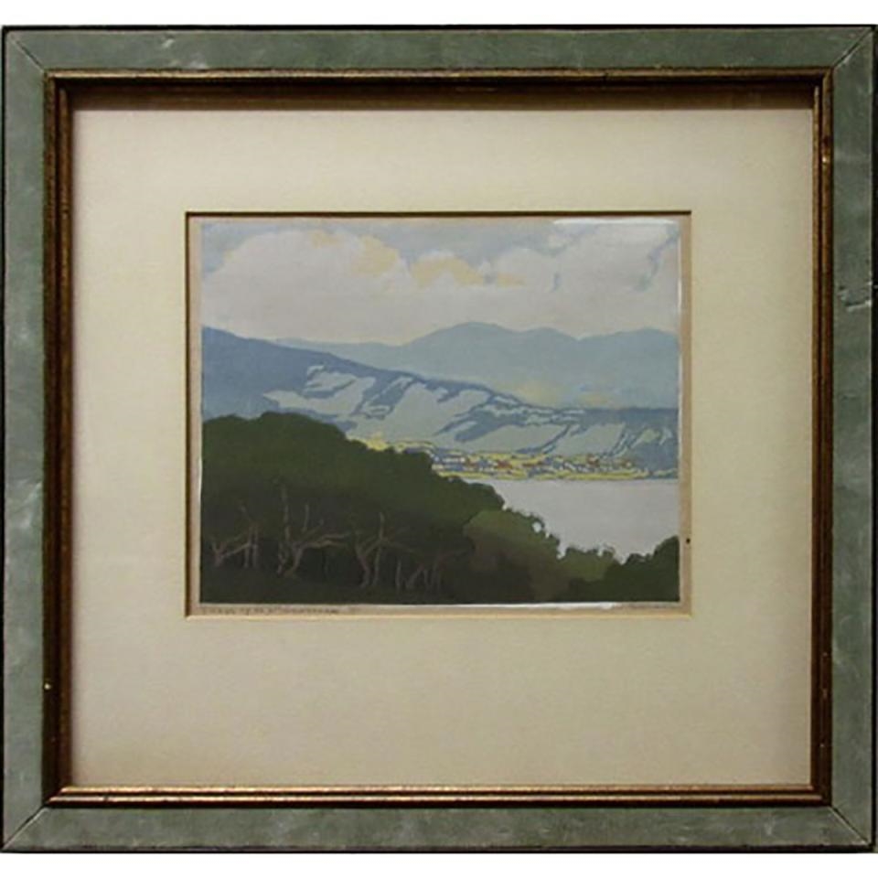 Mary Wrinch | VILLAGE BY THE ST. LAWRENCE | MutualArt
