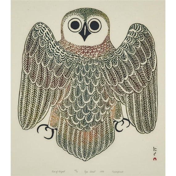 Kananginak Pootoogook | CARIBOU (1977) | MutualArt