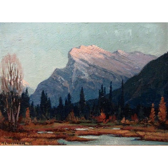 Matt Lindstrom | MT. RUNDLE, BANFF | MutualArt