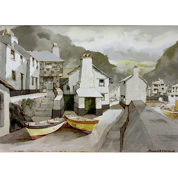 Frederick T.W. Cook | THE SMUGGLER’S COTTAGE, POLPERRO | MutualArt