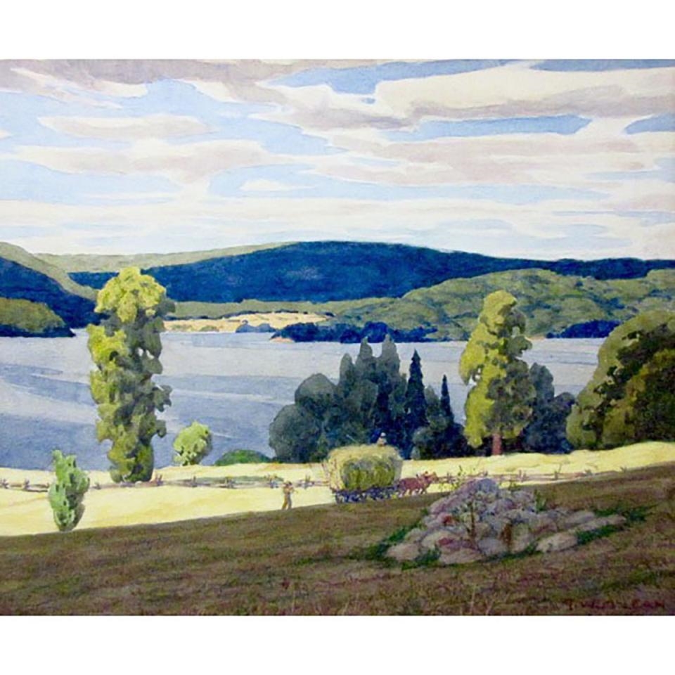 Thomas Wesley McLean | THE HAY WAGON | MutualArt