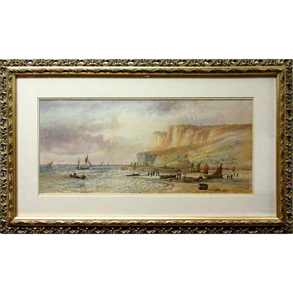 Lennard Lewis | SHIPPING OFF A CLIFF LINED COAST | MutualArt