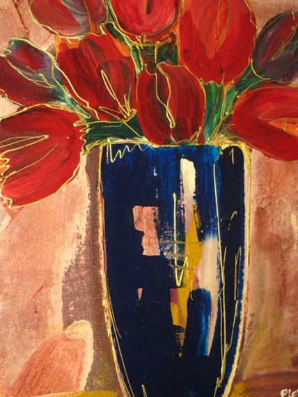 Pieter Lessing | Tulips (1997) | MutualArt