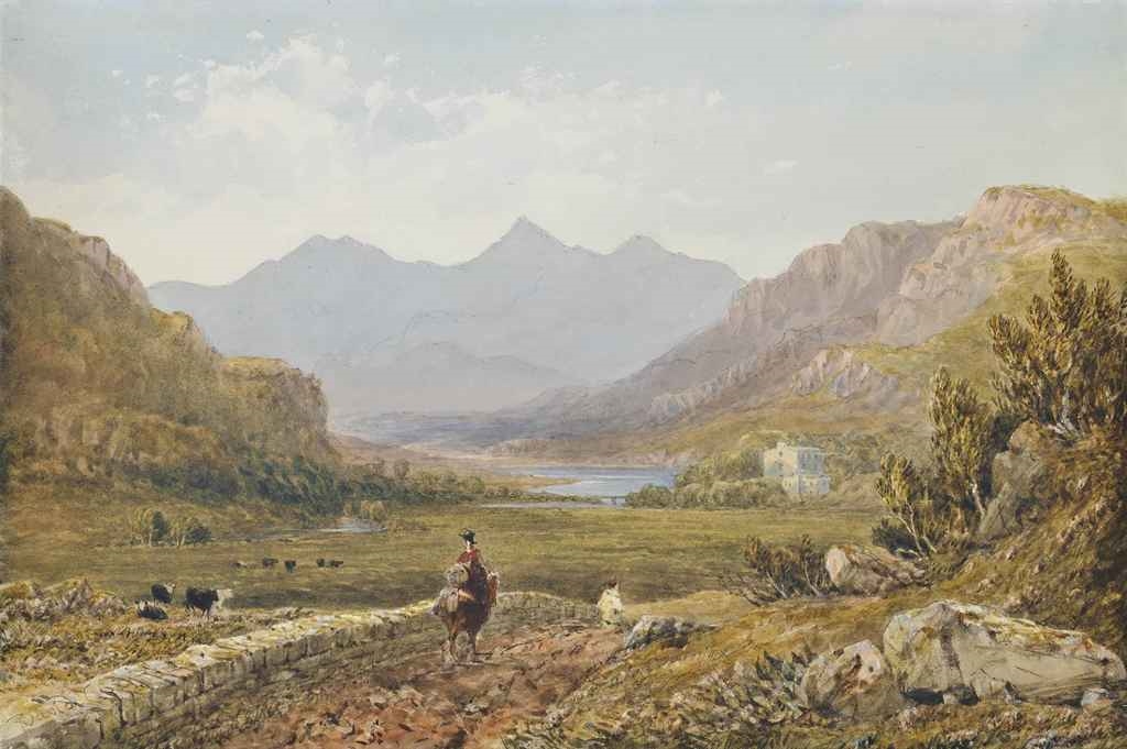 David Cox Sr. | A windmill in a landscape | MutualArt