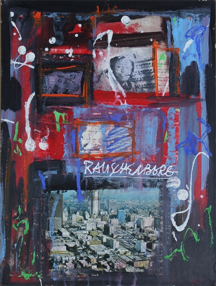 Robert Rauschenberg | UNTITLED VIEW OF THE CITY | MutualArt