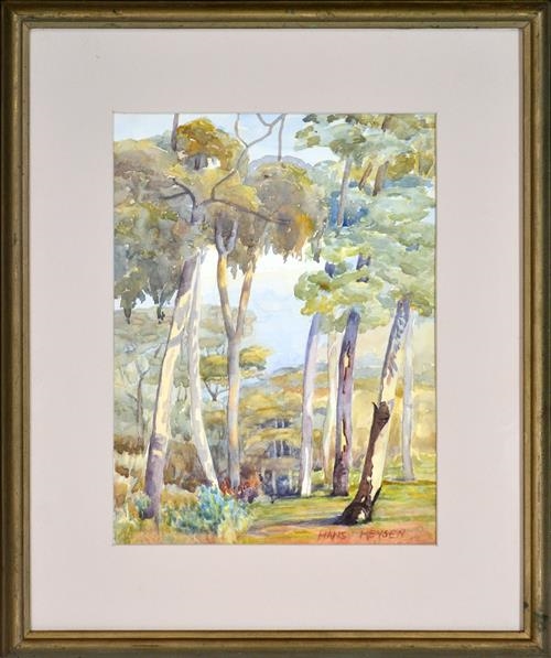 Hans Heysen | Gum Trees | MutualArt