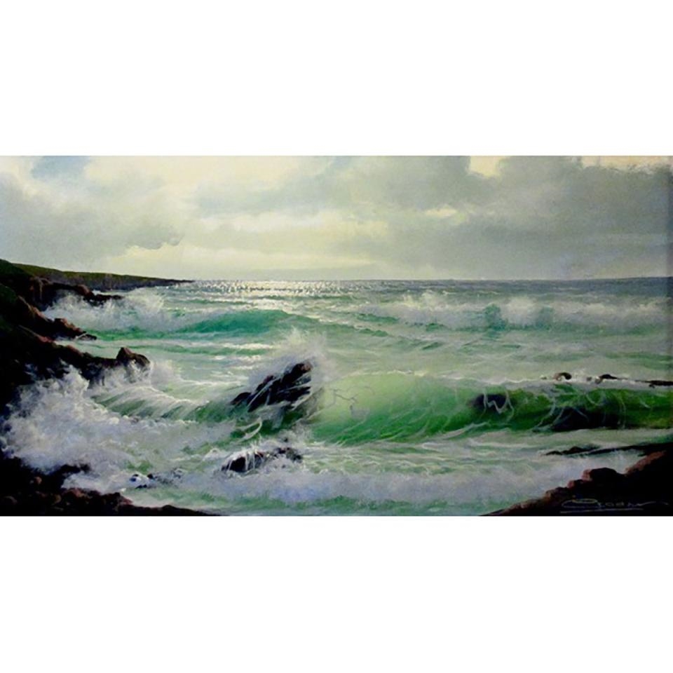 Pierre Godar | POUNDING SURF | MutualArt